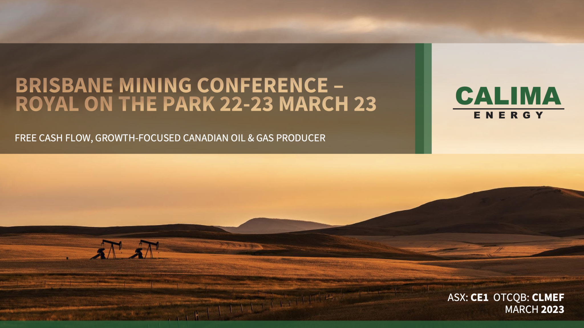 Home - Calima Energy